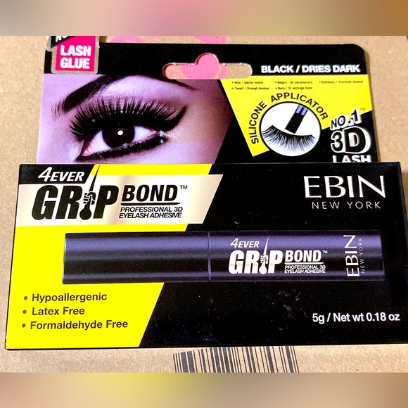 Makeup | Ebin New York Forever Grip Bond Professional 3d Eyelash Adhesive | Poshmark